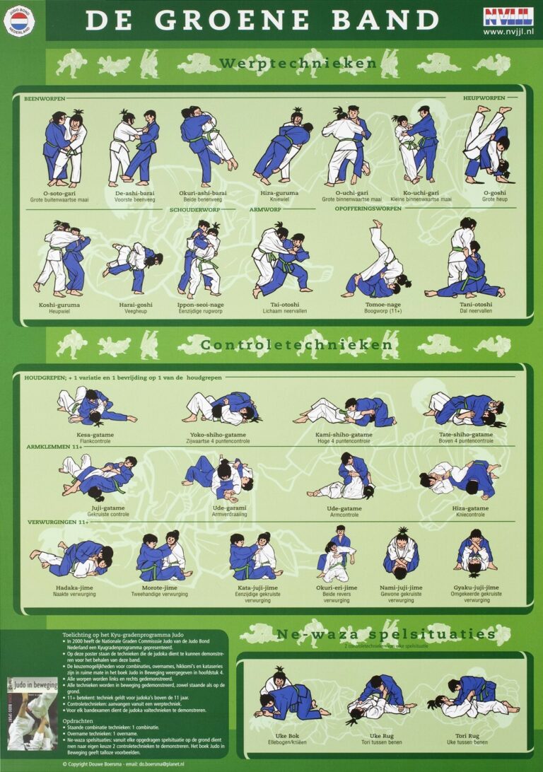 3e KYU - Groene band - JCR Judo